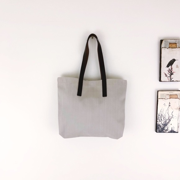 Everlane | Bags | Everlane Limited Edition Canvas And Leather Tote ...
